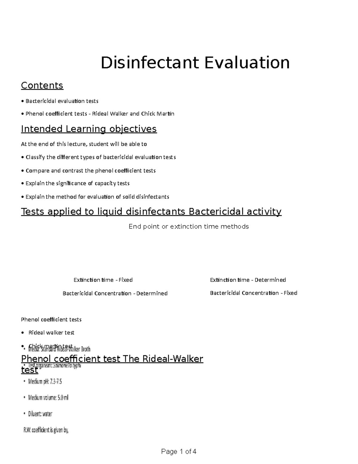 Chapter 21: Evaluation of Phenol Coefficient Tests in Disinfectants ...