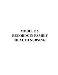 CHN Lecture - Module 4 - Family Health Assessment - MODULE 4: FAMILY ...