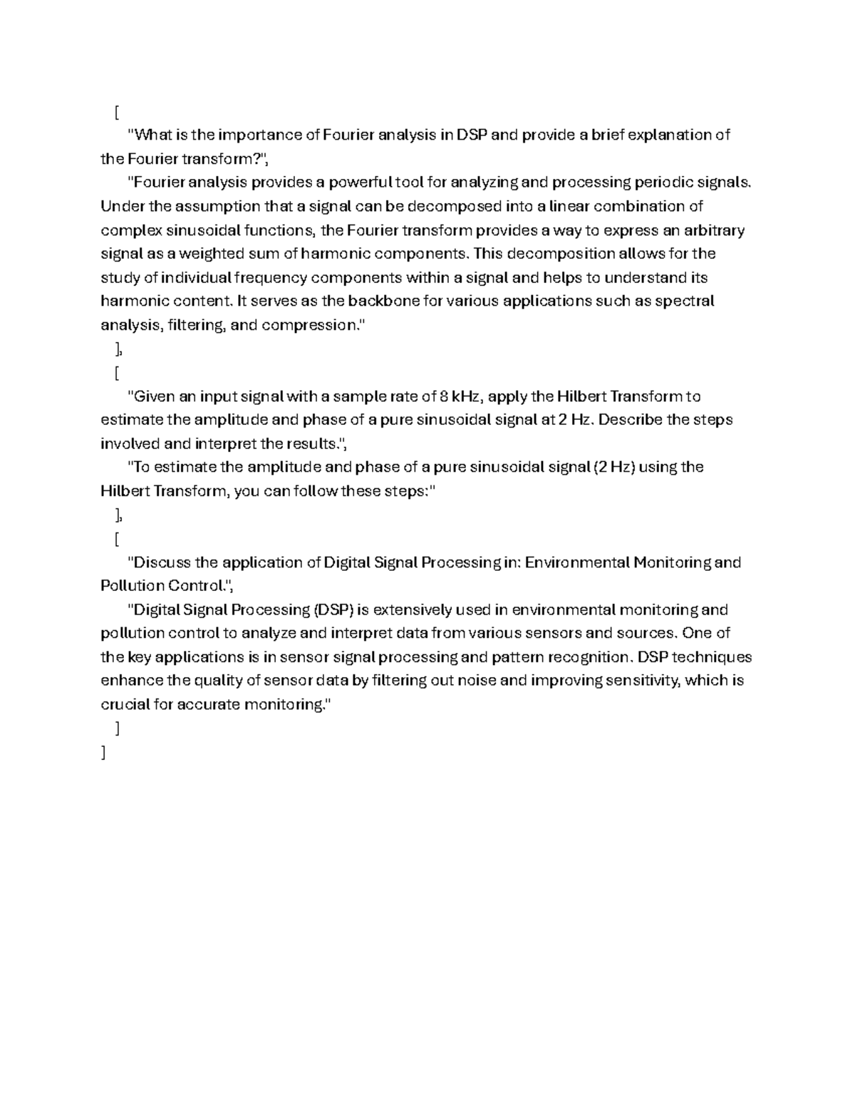 Fourier Analysis in DSP: Importance & Applications in Signal Processing - Studocu