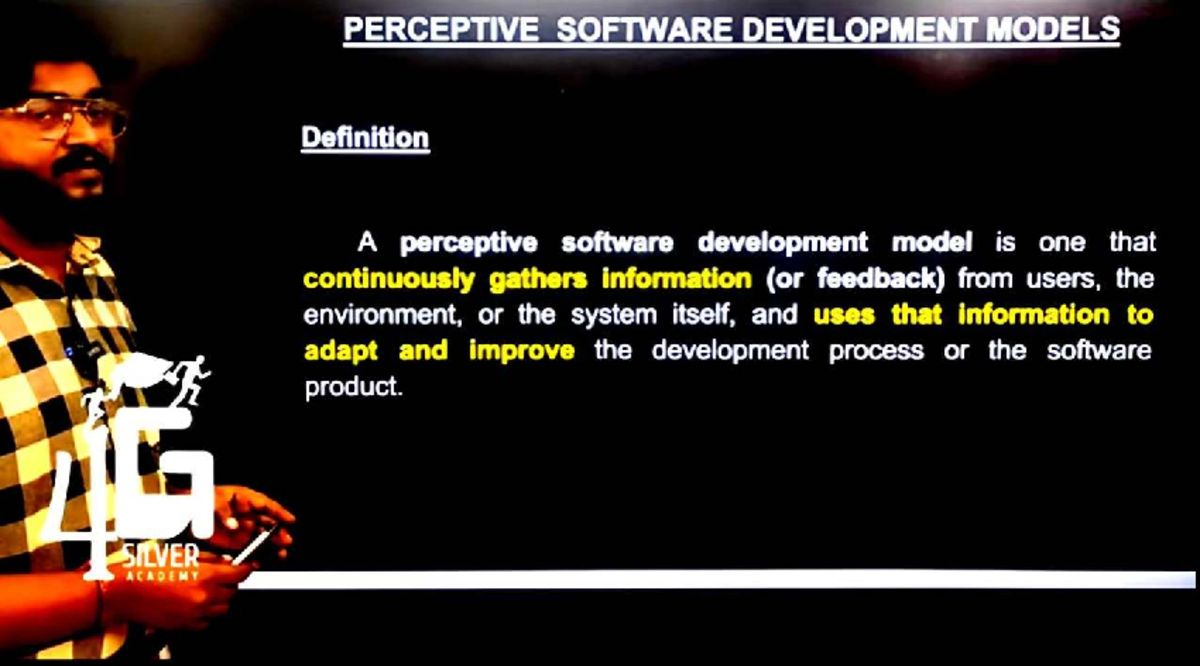 SILVER ACADEMY: Overview of Perceptive Software Development Models ...