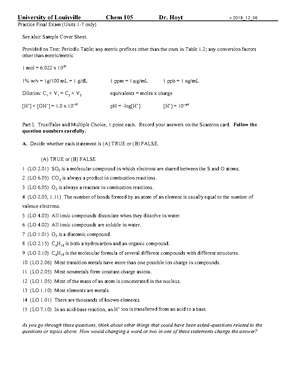 [Solved] Make a study guide for chapter 4 chem 105 - Chem For Health ...