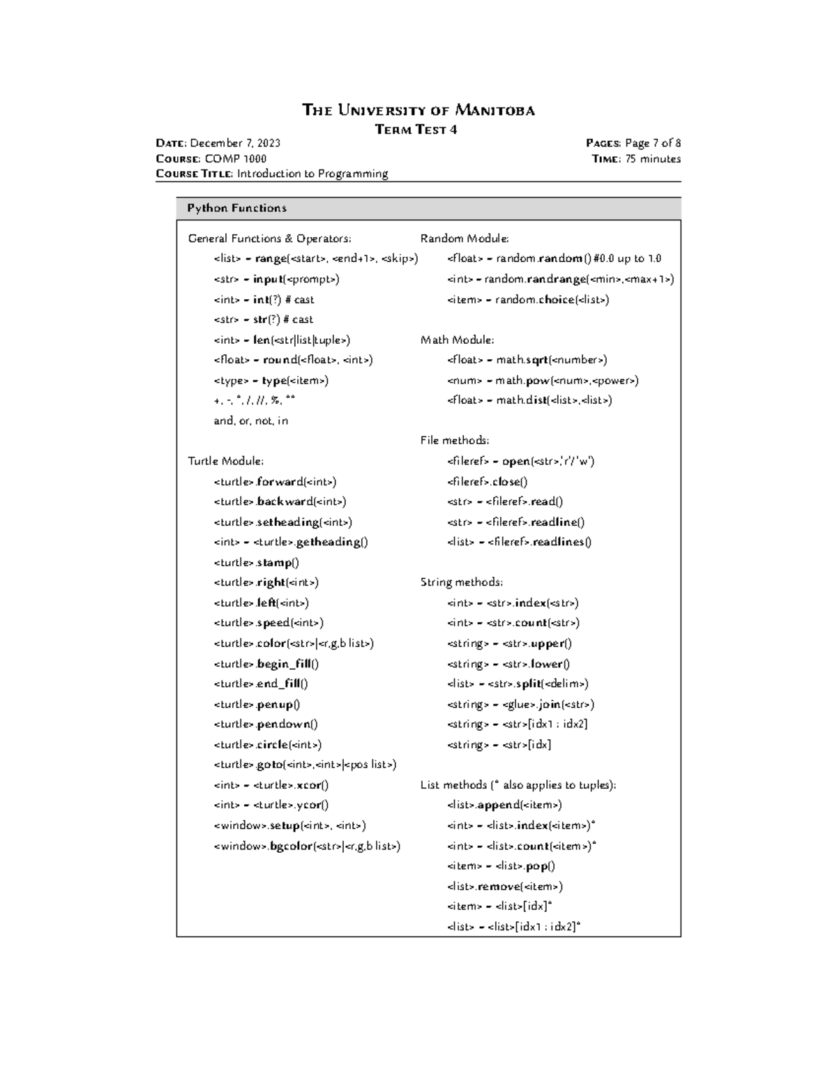 Cheat sheet revised - boat design - SNC2D - Studocu