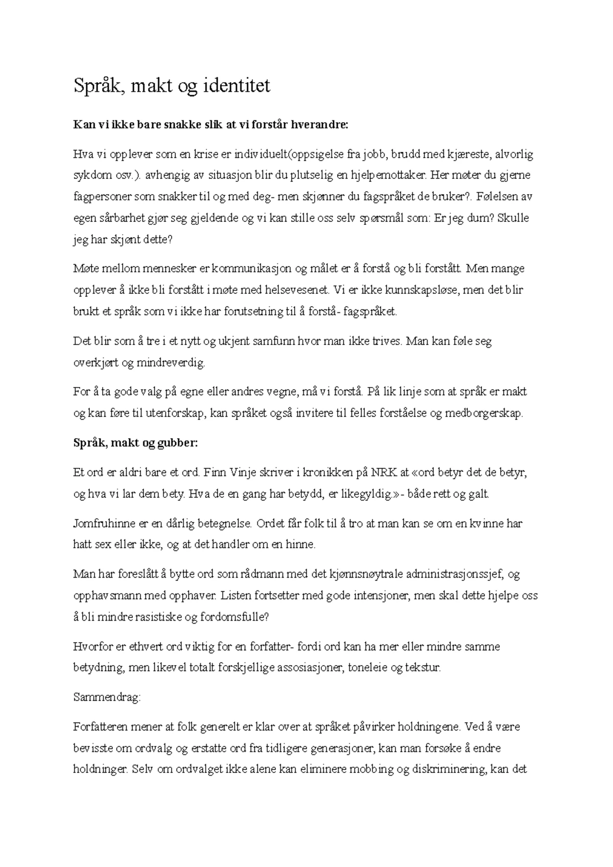 Retorikk 101: Oversikt over Appellformer og Språklige Virkemidler - Studocu