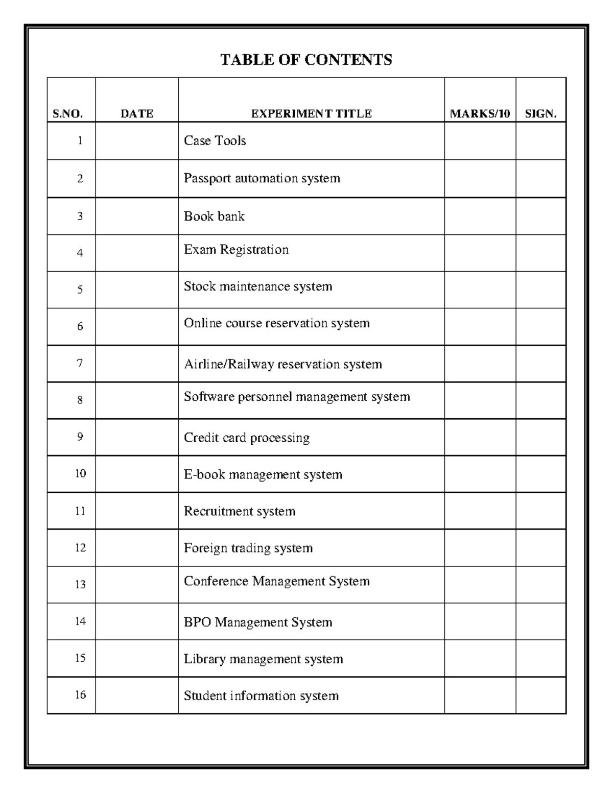 CASE Tools and UML Diagrams for Passport Automation System (CS101 ...
