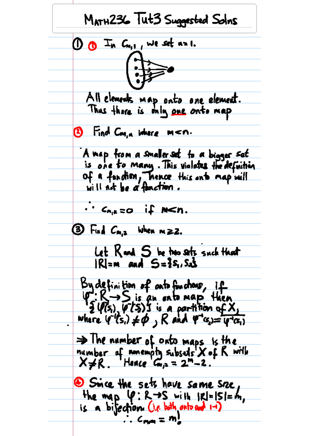 Math236 TUT3suggested Solns MATH236 - Discrete Mathemtatics with ...