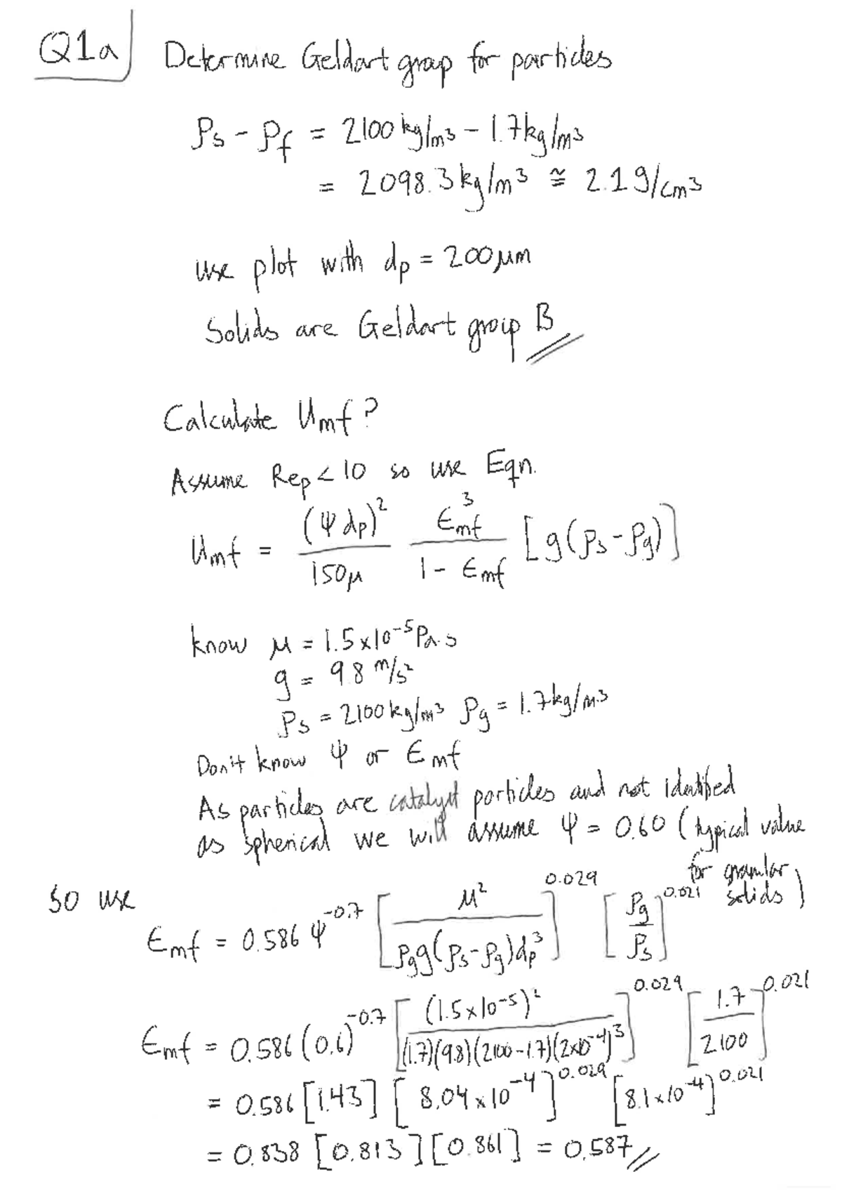 Tutorial 2 FBR Example Solutions 2026v2 - CHPR5501 - Figures: Q1(a) Q1 ...