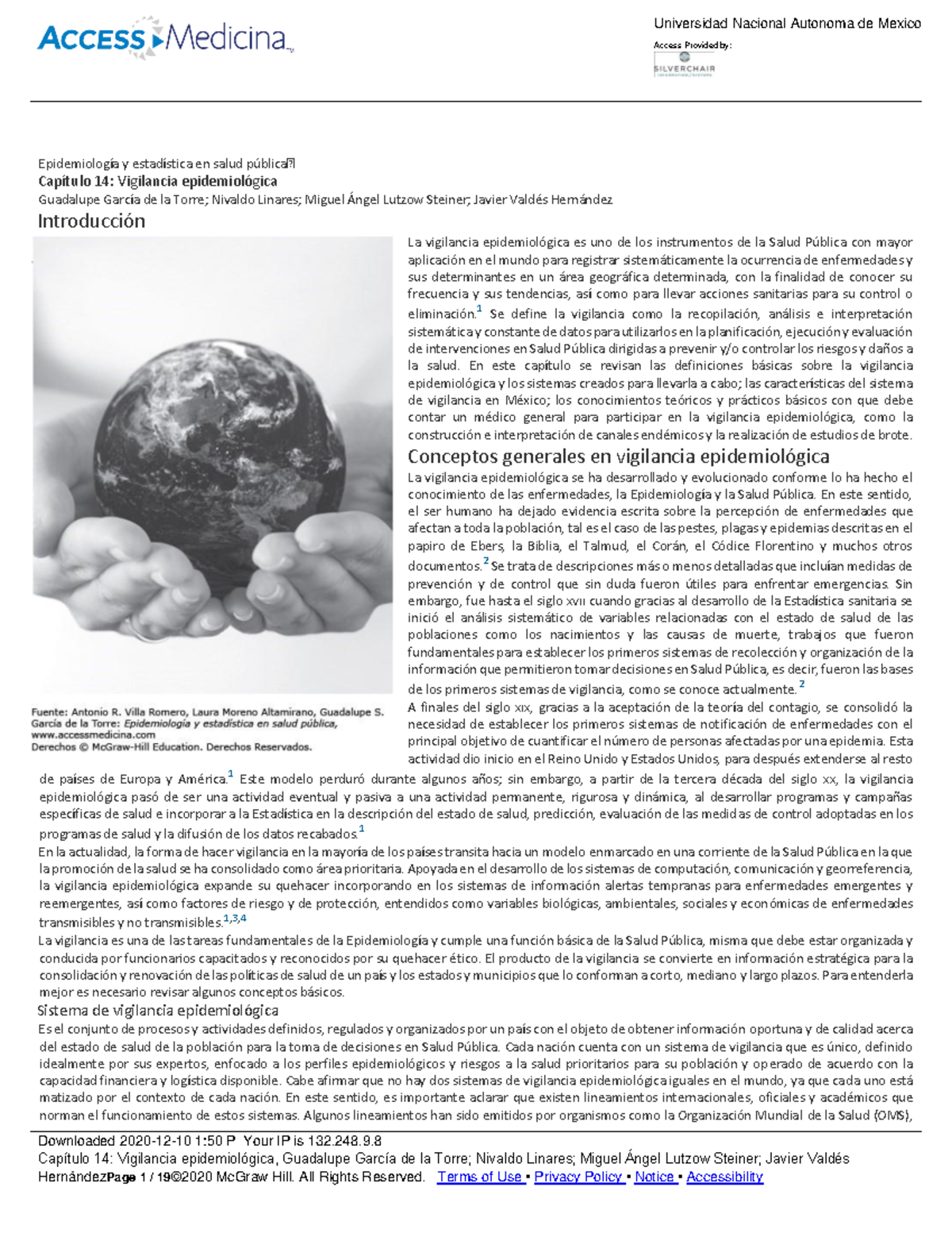 Capítulo 14: Vigilancia Epidemiológica en Salud Pública 094313 - Studocu