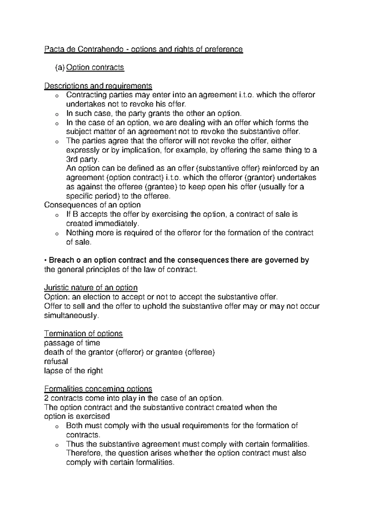 Mora Debitoris - Mora Debitoris Meaning: o If the debtor neglects or fails to perform timeously ...