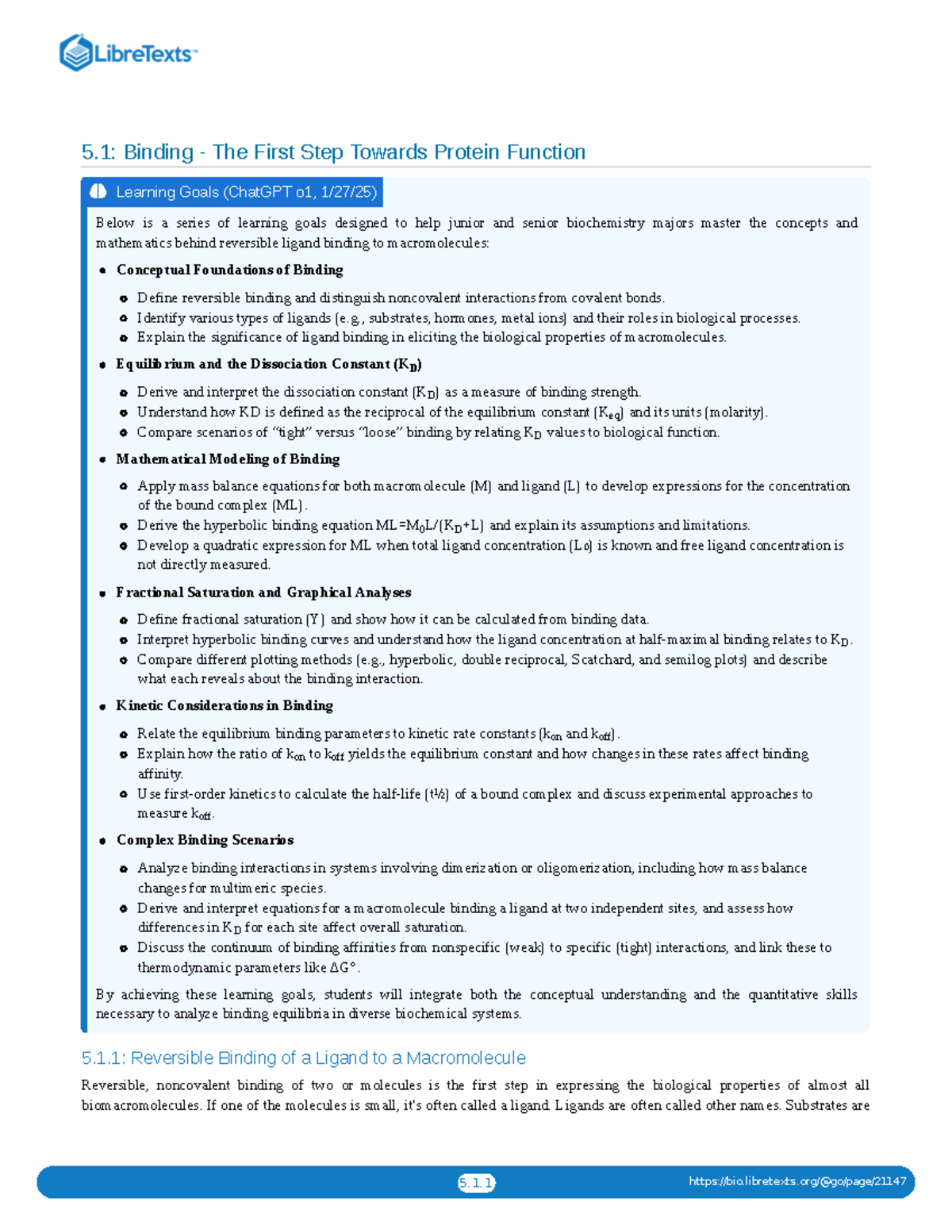 5.1: Binding Interactions - Principles and Equilibrium in Biochemistry ...