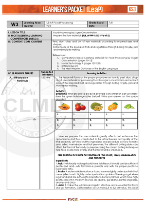 TLE Fashion Accessories 9 10 - 9/ LEARNER’S MATERIAL TLE FASHION ...