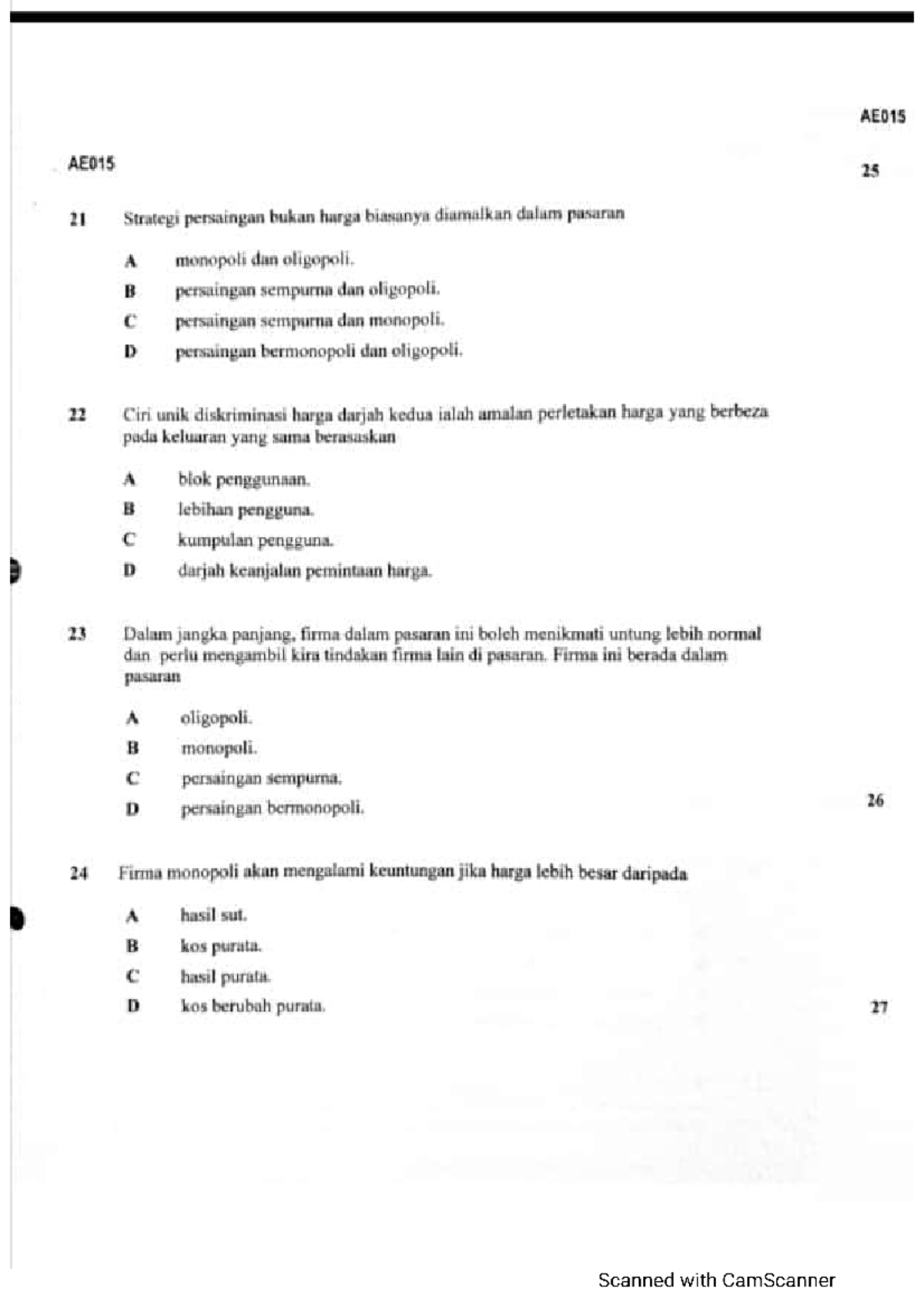 Exam 2012 Q&A: Comprehensive Study Guide for Success - Studocu