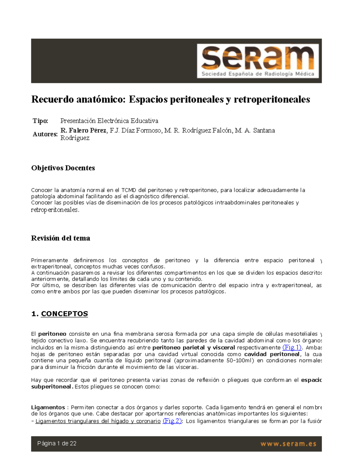 Regiones y límites del retroperitoneo: Anatomía y órganos segmentarios ...