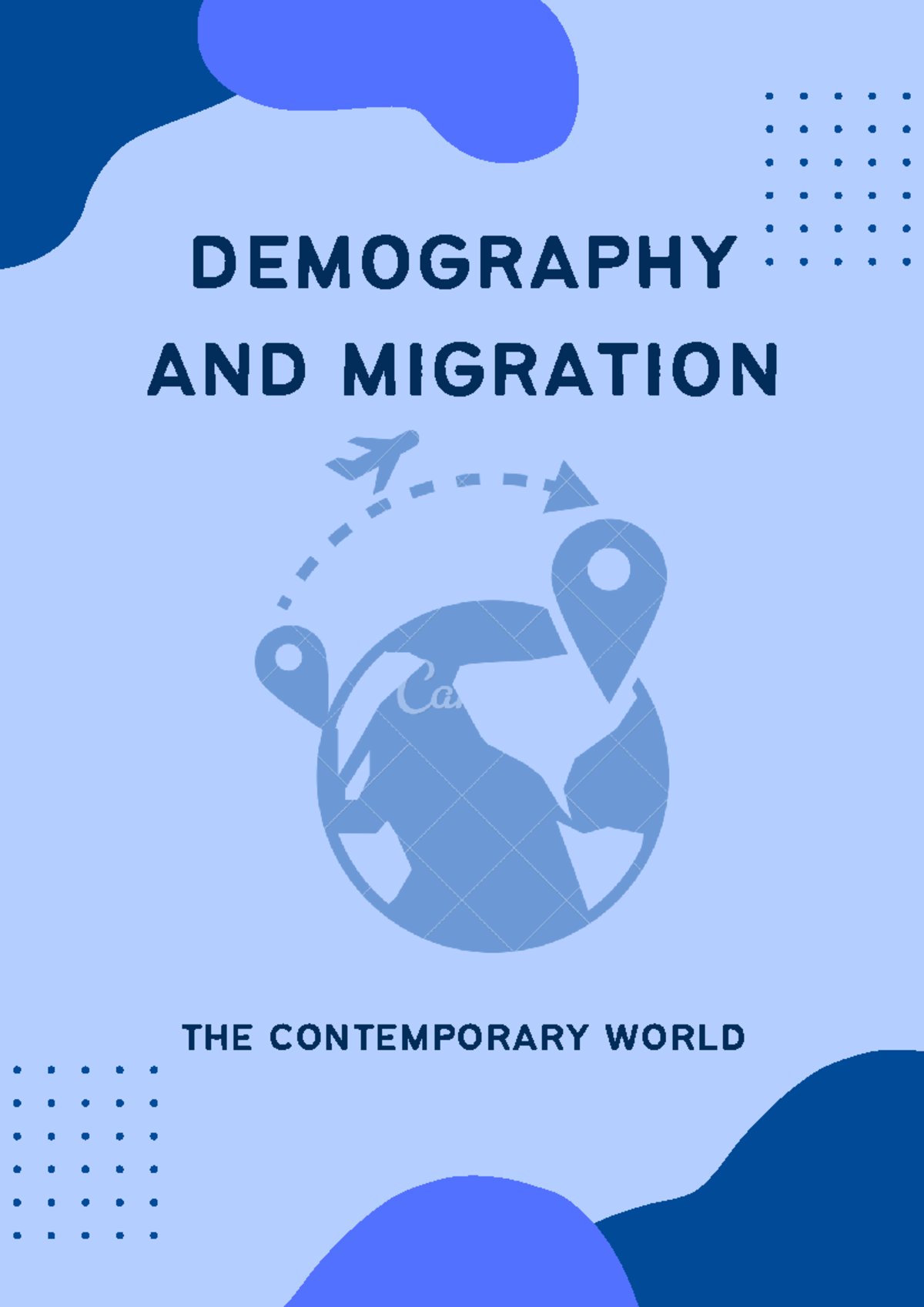 Demography and Migration: Benefits and Challenges in Societies - Studocu