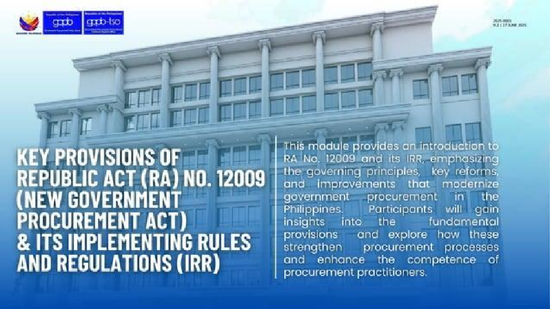 gopb 2 25401 I Key Features of RA No. 12009 and Its IRR - Studocu