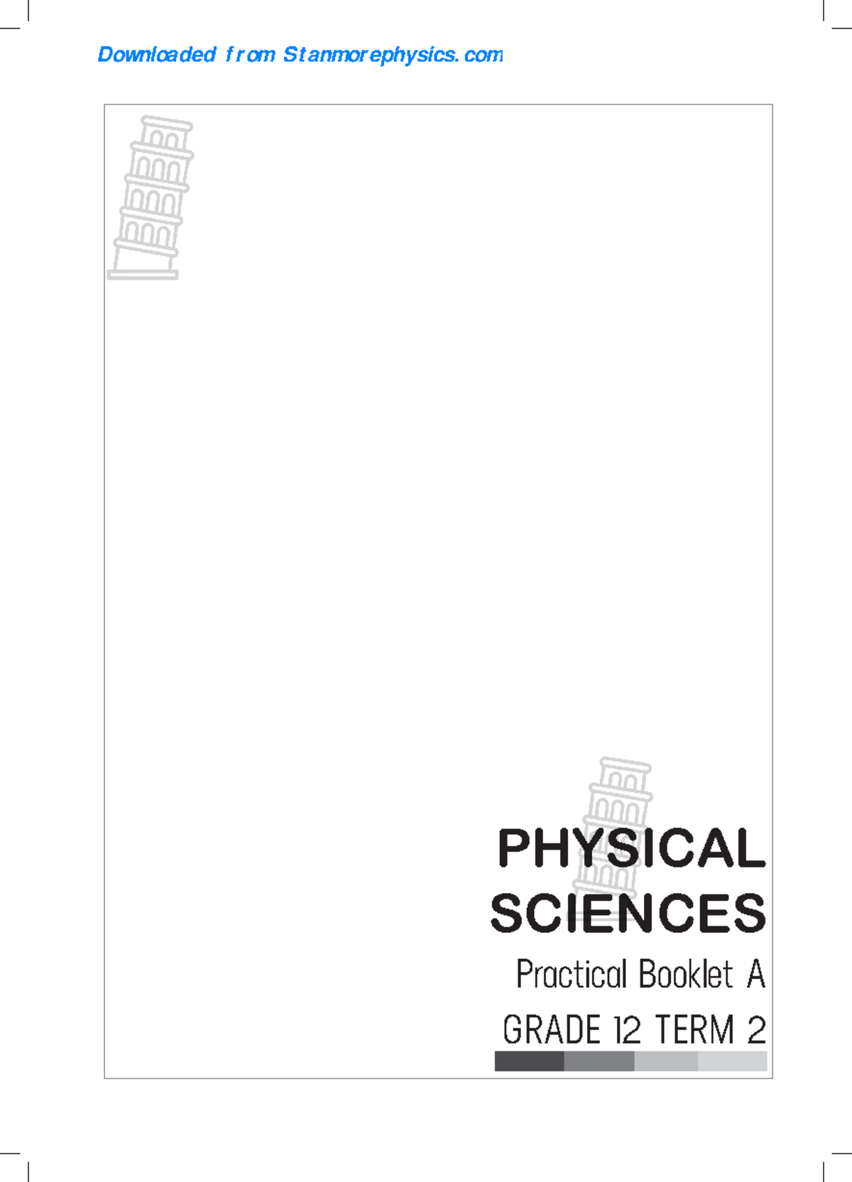 Grade 12 Physical Science Term 2 Acid-Base Titration Practical Guide ...