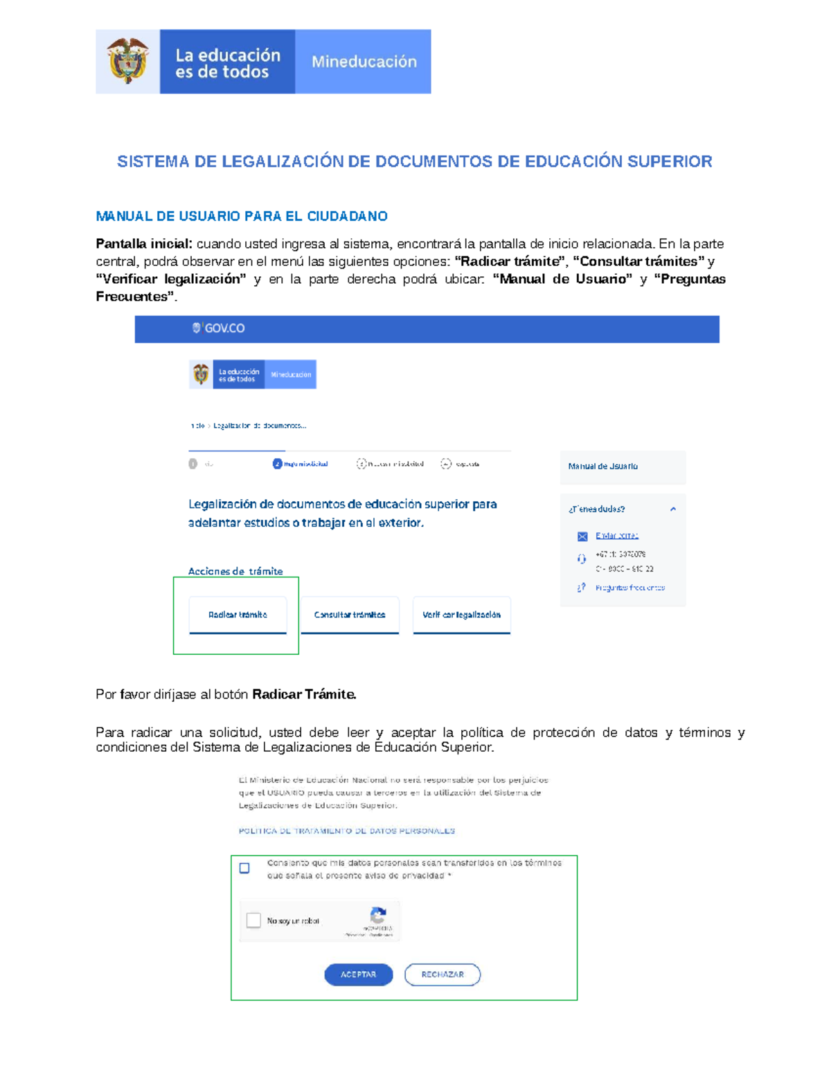 Guía de Legalización de Documentos de Educación Superior MEN 2023 - Studocu