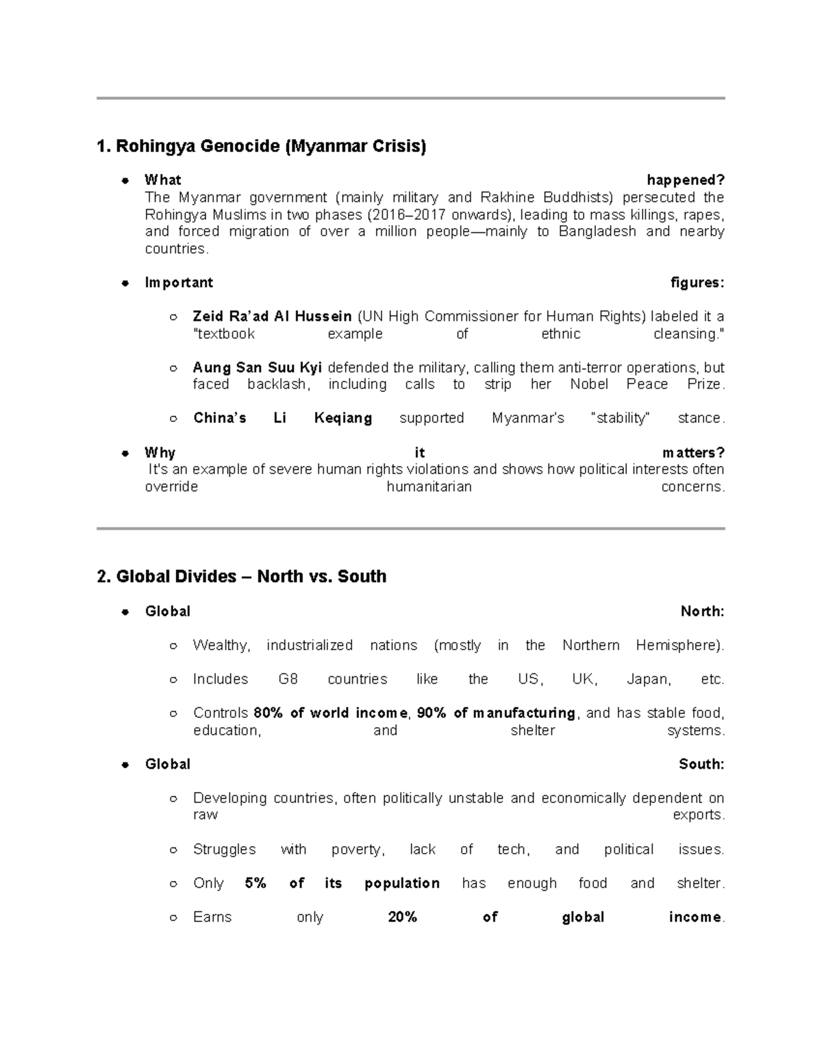 TCWD - Rohingya Genocide and Global Issues: A Comprehensive Overview ...