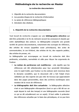 Observation - L’observation. L’observation directe systématique. Plan ...