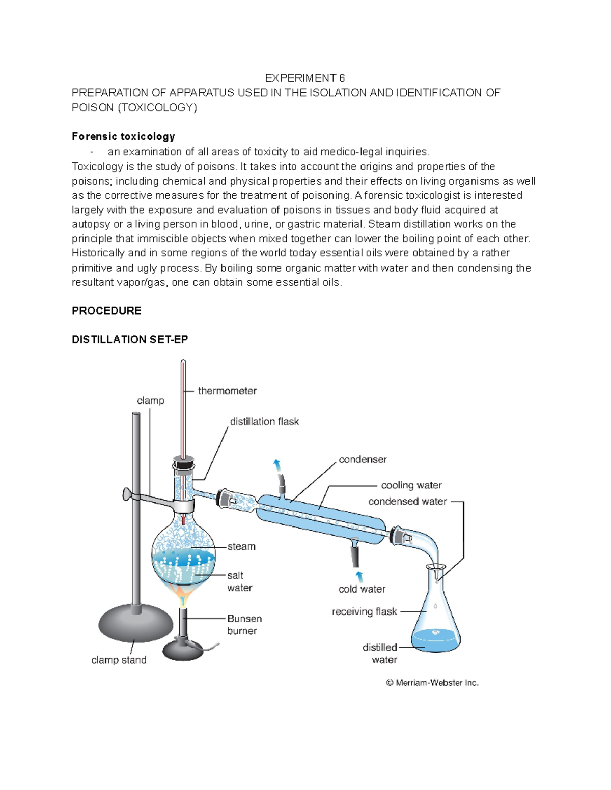 Toxilab: Forensic Toxicology Lesson on Poison Identification Techniques ...