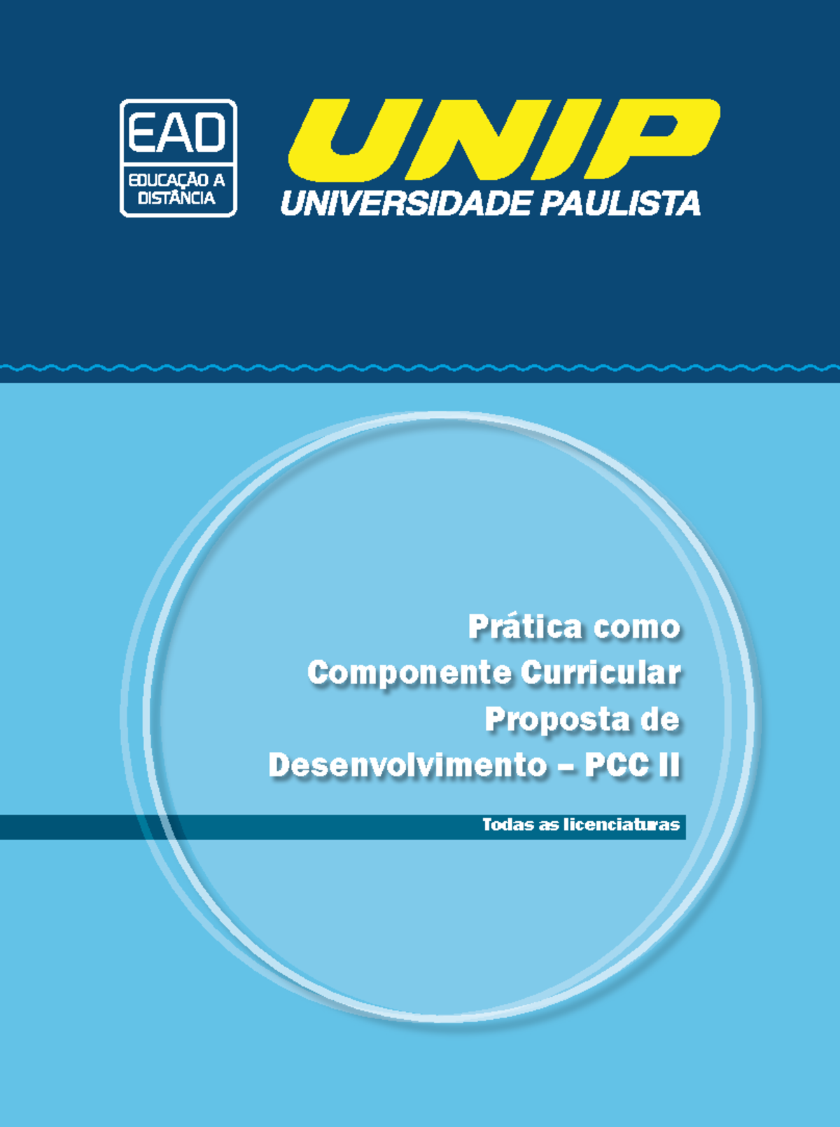 PCC II: Desenvolvimento da Prática como Componente Curricular em ...