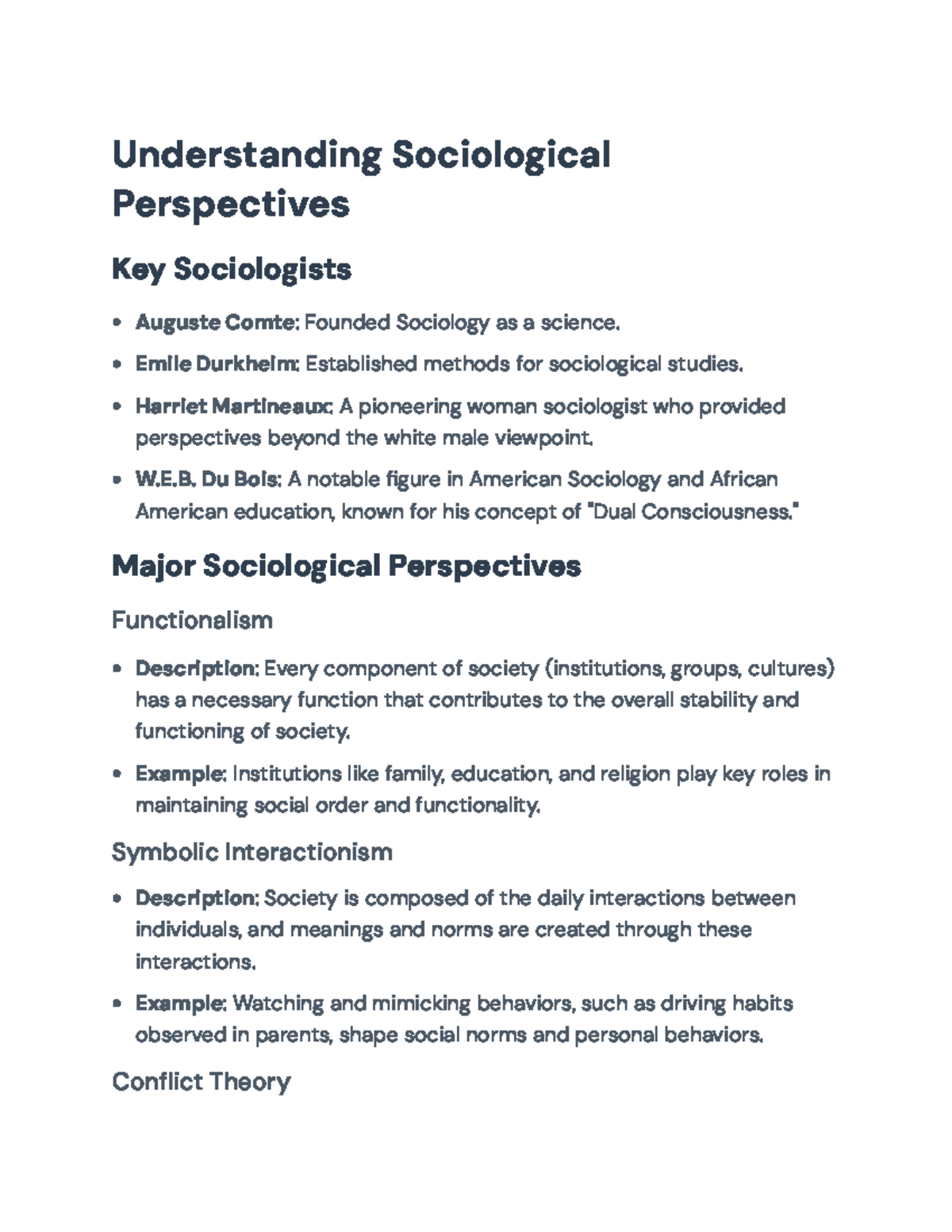 Sociological Perspectives: Understanding Key Theories and Applications ...