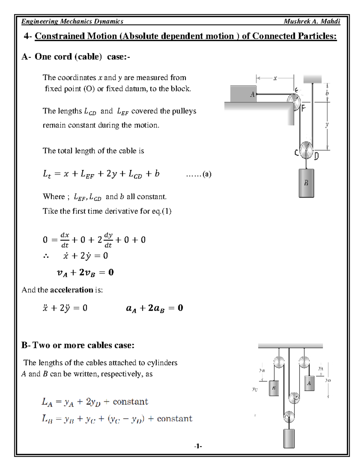 Publication 10 1926 6208 - Engineering Mechanics Dynamics Mushrek A ...