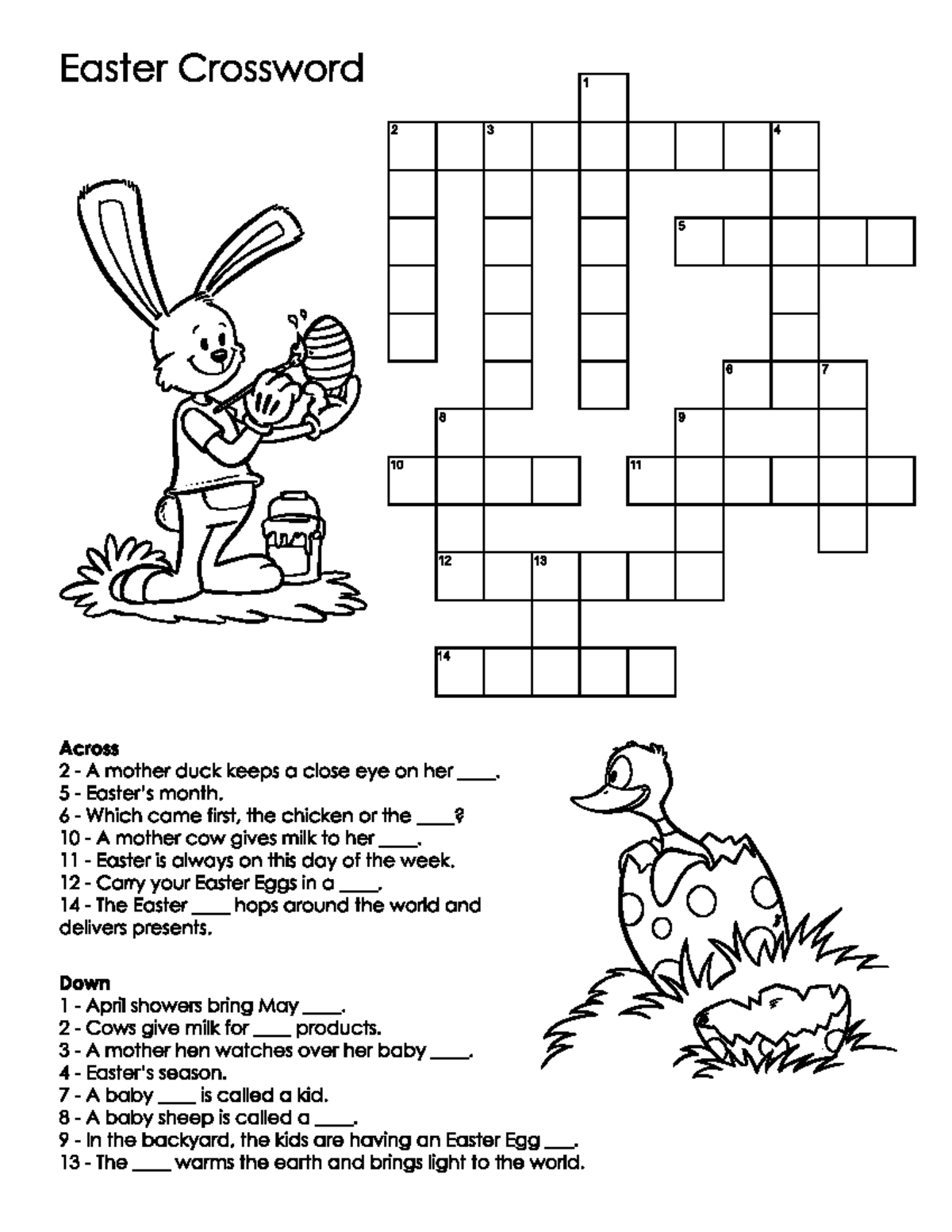 Easter Crossword Vocabulary Exercise - Primo Anno Lettorato - Studocu