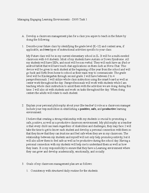 RRM3 D268 Task 2 Task 2 Template - RRM3 D268 Task 2 TEMPLATE ...