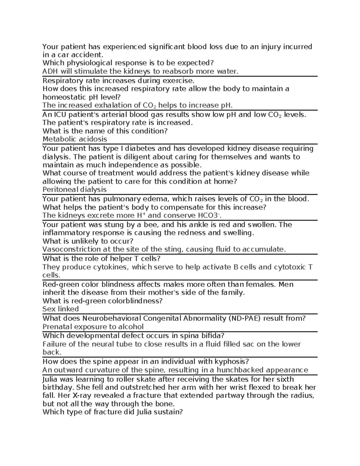 Surgical Critical Care: Electrolyte Repletion Guidelines for K, Mg, Ca ...