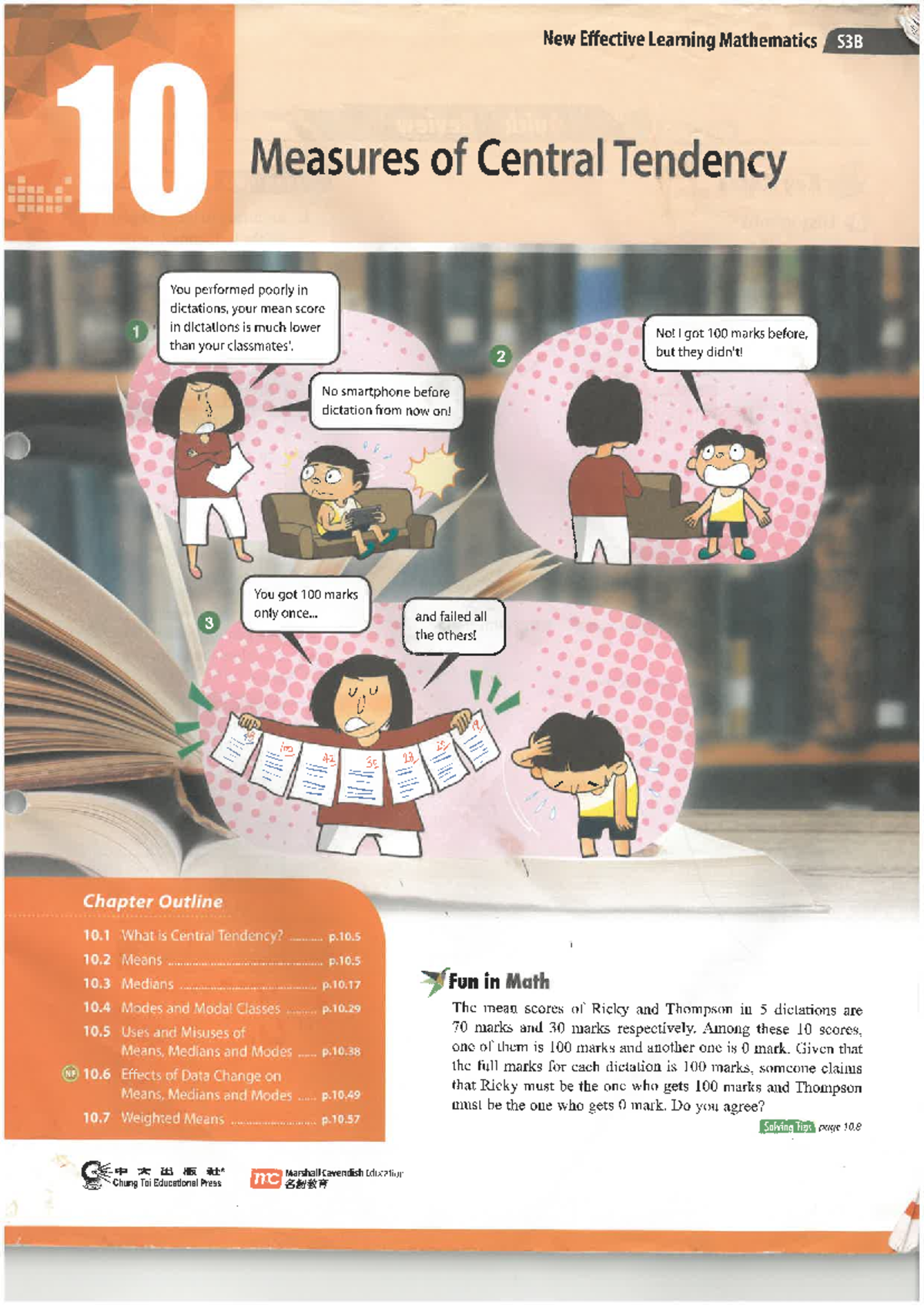 New Effective Learning Mathematics S3B Chapter 10: Measures of Central ...