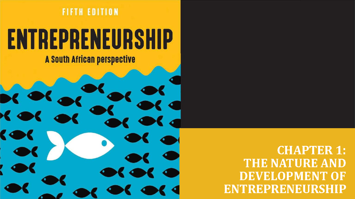 ENT 101: Overview of Entrepreneurship Theory and Economic Impact - Studocu