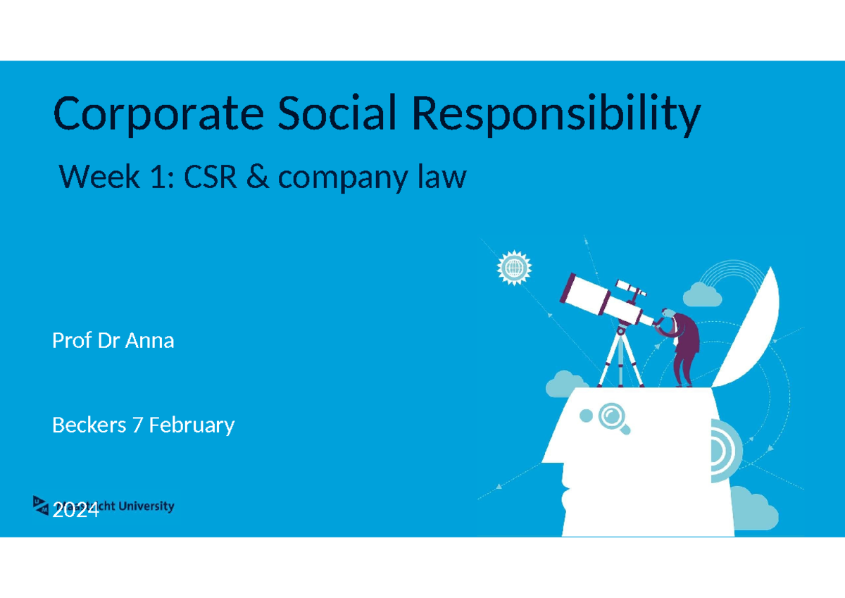 CSR2023-24-Lecture 1 - Corporate Social Responsibility Overview ...