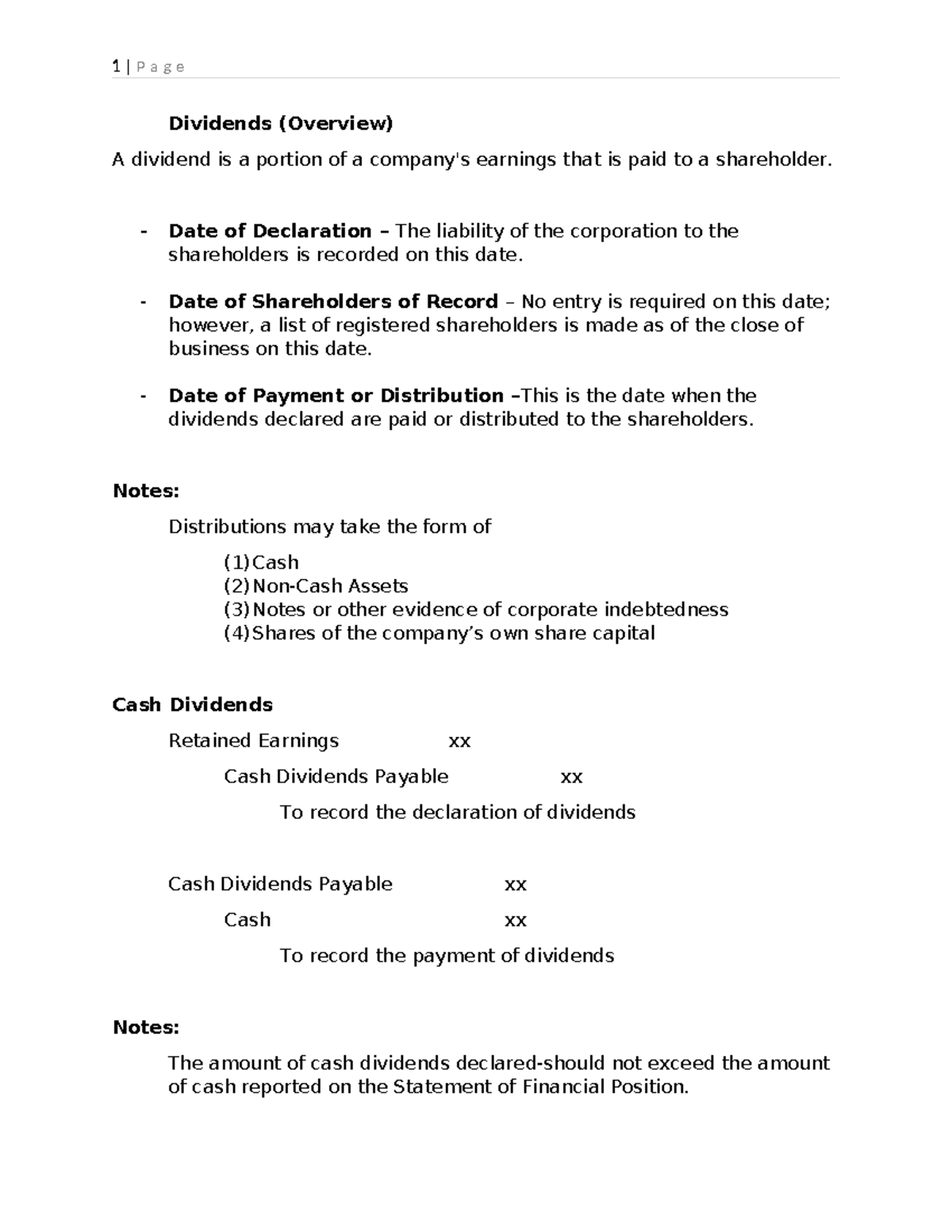 Dividends: Essential Guide to Cash, Property, and Stock Distributions ...