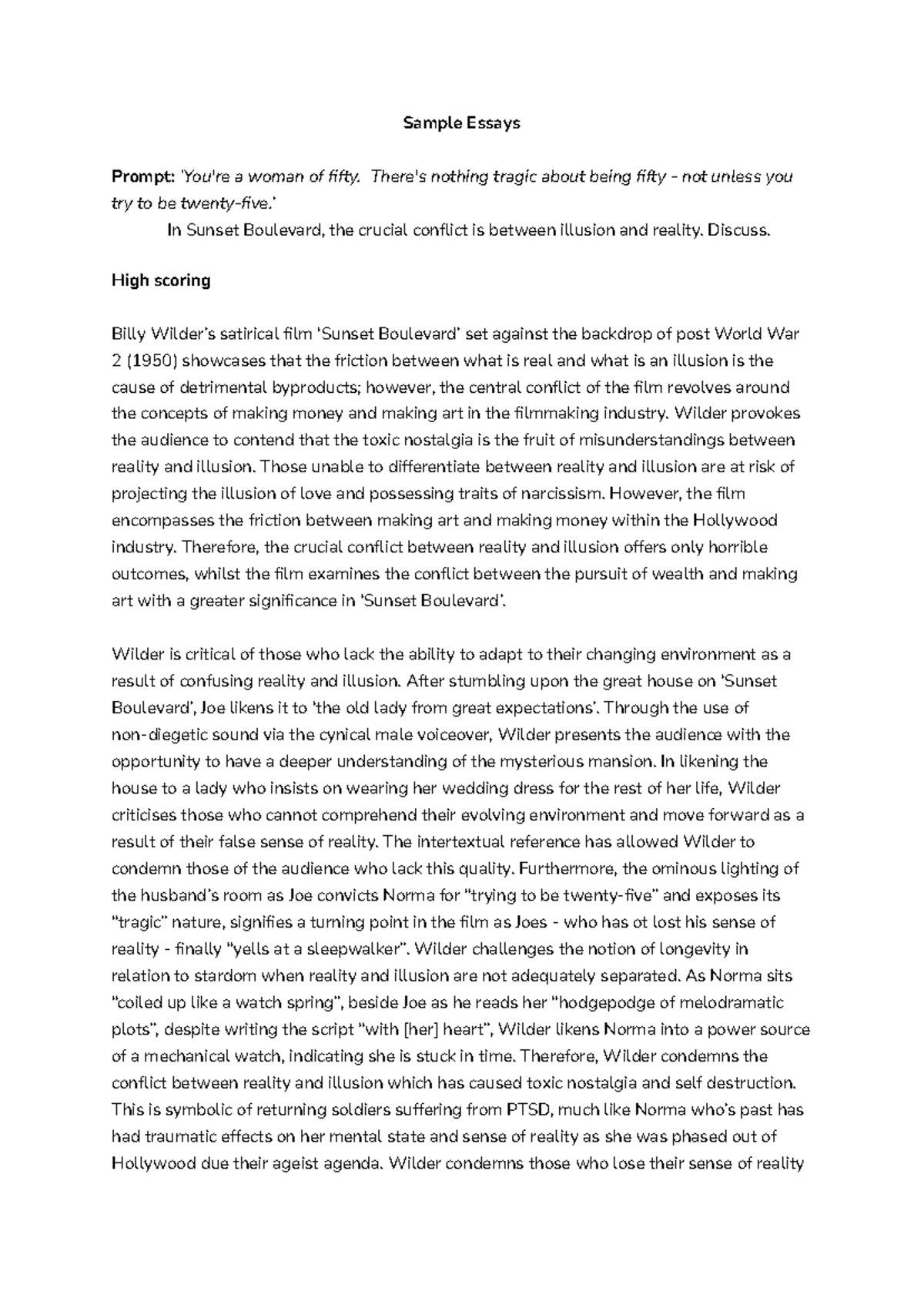 SUN 101 - Final Essay: Exploring Reality vs. Illusion in Sunset ...