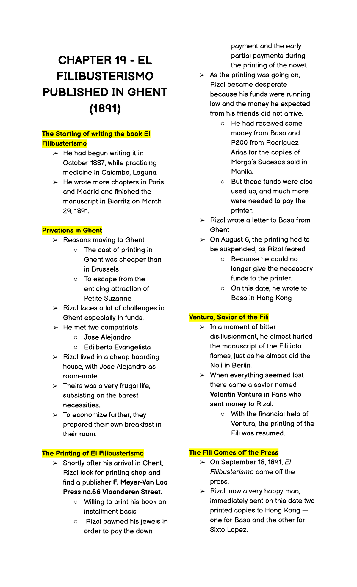 Rizal's El Filibusterismo: Chapter 19 Insights & Chapter 20 Overview ...