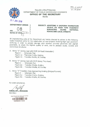RCPC - RCPC - REPUBLIC OF THE PHILIPPINES DEPARTMENT OF PUBLIC WORKS ...