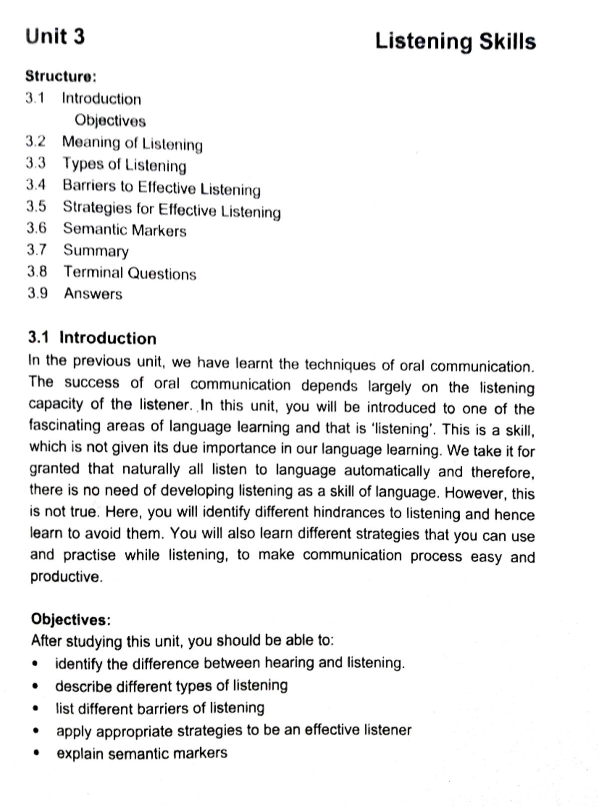 Advanced Listening Skills Techniques - Studocu