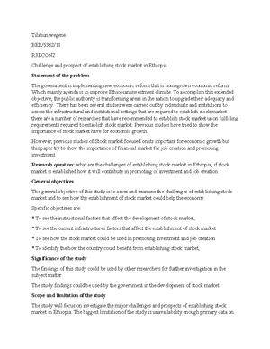 Thesis- Dissertation Writing Guideline Final Version (2) Copy - i Ethiopian Civil Service ...