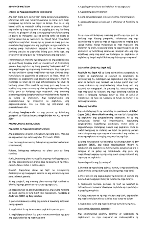 Banghay Aralin sa Filipino - Filipino I. Layunin (Objectives) A ...