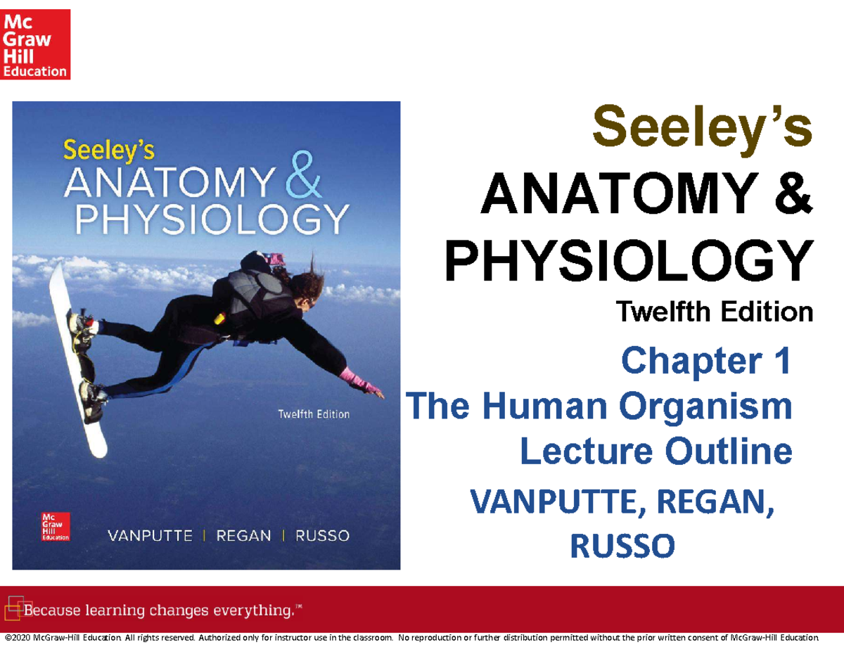 Chapter 1 Overview: Human Organism in Anatomy & Physiology - Studocu