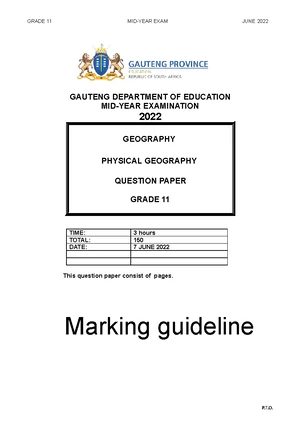 Geography Grade 11: Climatology Notes and Key Concepts - Studocu