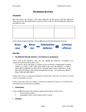 5. How to Conduct a Plea in Mitigation - The aims of a plea in ...