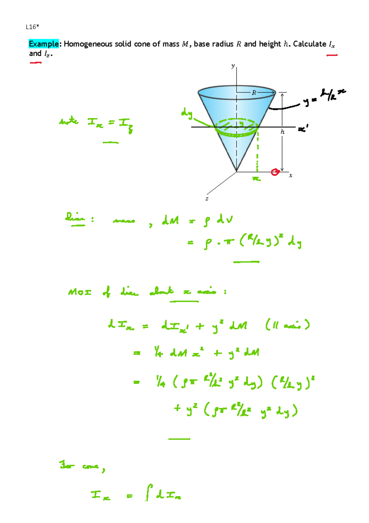 L16-2: Lecture Notes on Friction and Forces in Motion - Studocu
