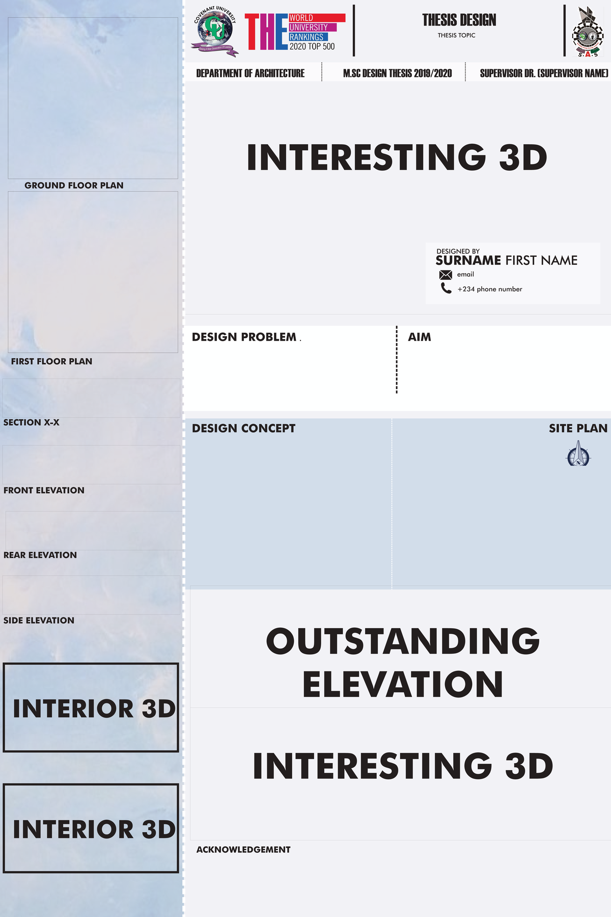 banner template Revised - INTERESTING 3D THESIS DESIGN INTERESTING 3D ...