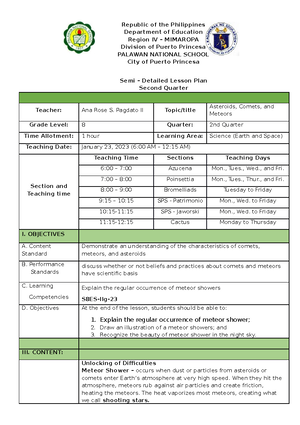 Letter-of-Intent - Lesson Plan - January 24, 2023 To: Principal ...