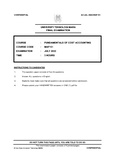 fundamental cost accounting - maf151 - UiTM - Studocu