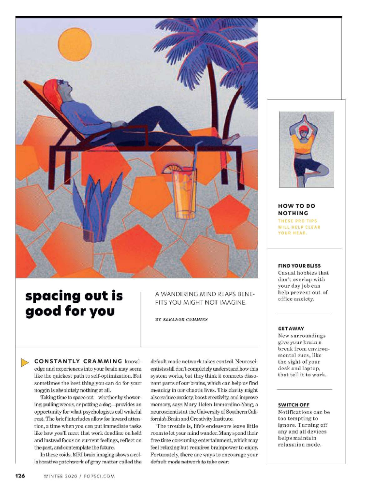 Reading 3 Spacing out is good for you - HOW TO DO NOTHING THESE PRO ...