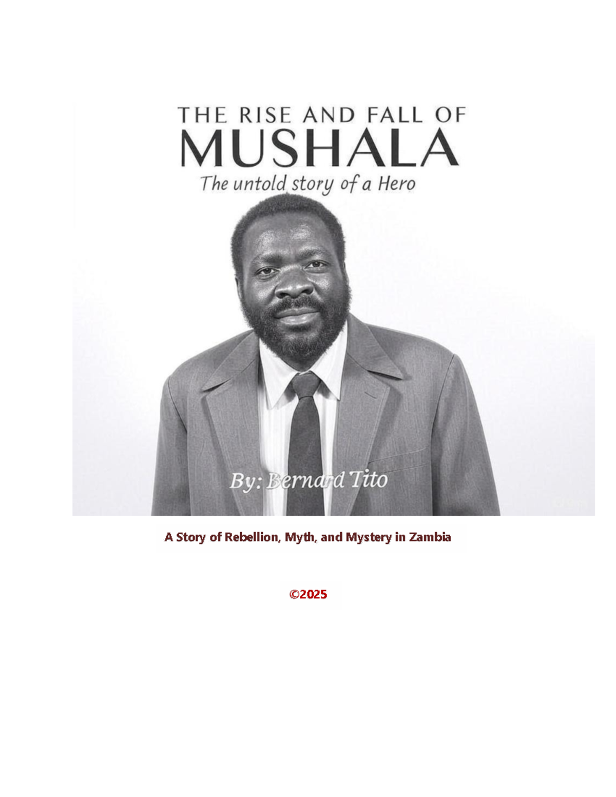The Rise and Fall of Adamson Bratson Mushala: A Zambian Saga - Studocu