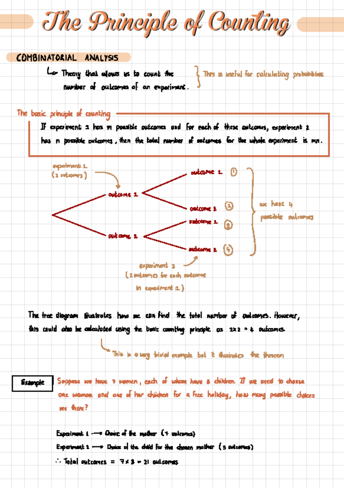 Prob Stats 114-144 Combinatorial Analysis Notes - Studocu