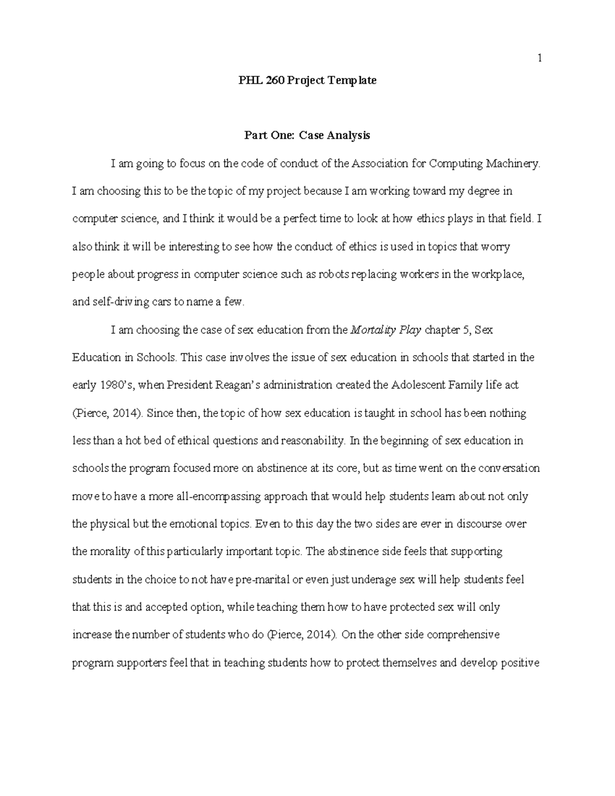 PHL 260 Final Project: Analyzing Ethical Perspectives on Sex Education ...